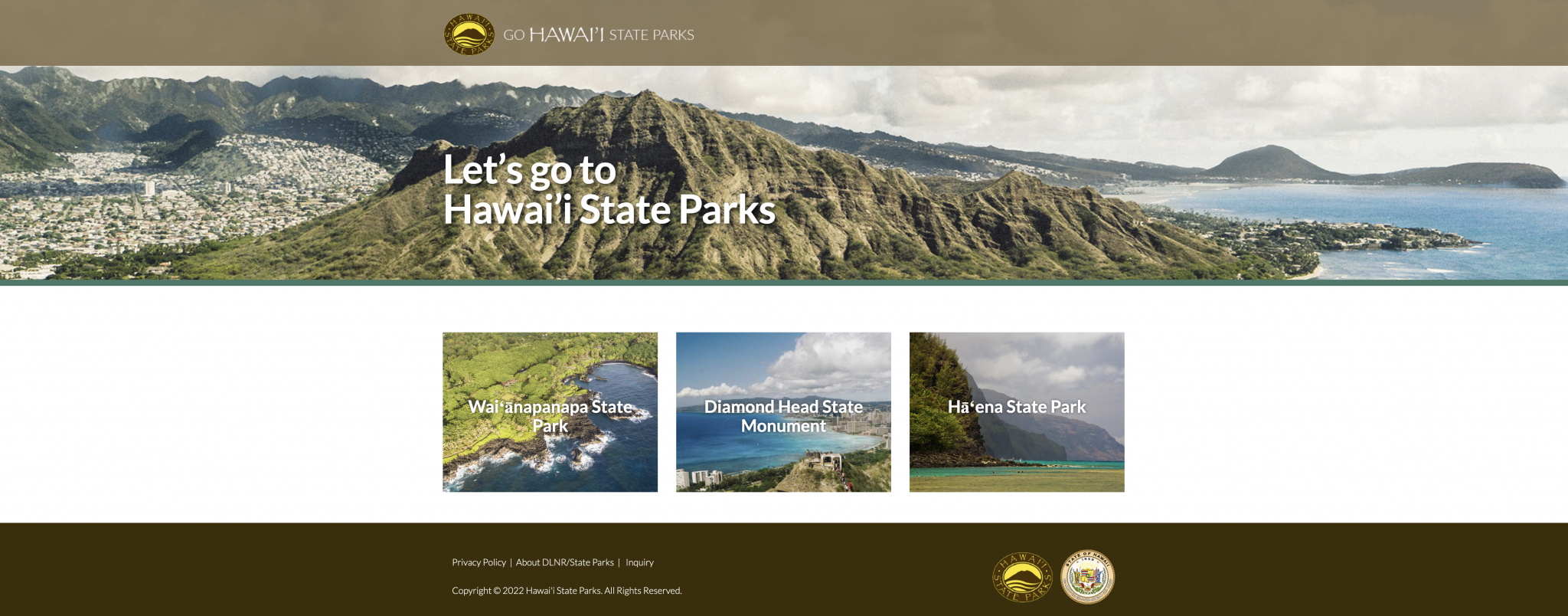 Division of State Parks | NEW State Park Reservation System