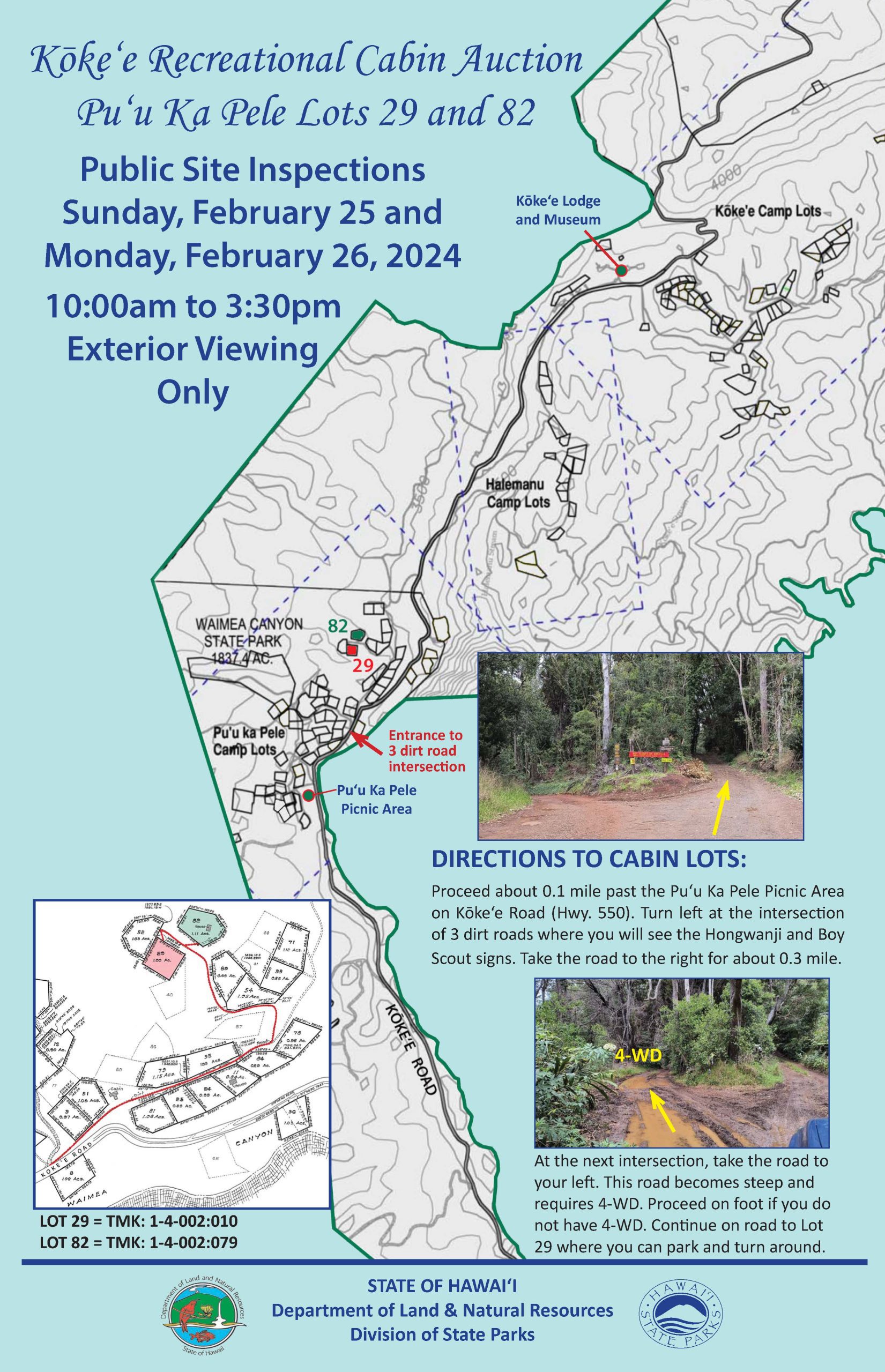 Division of State Parks | Waimea Canyon and Kōke’e State Parks Cabin ...